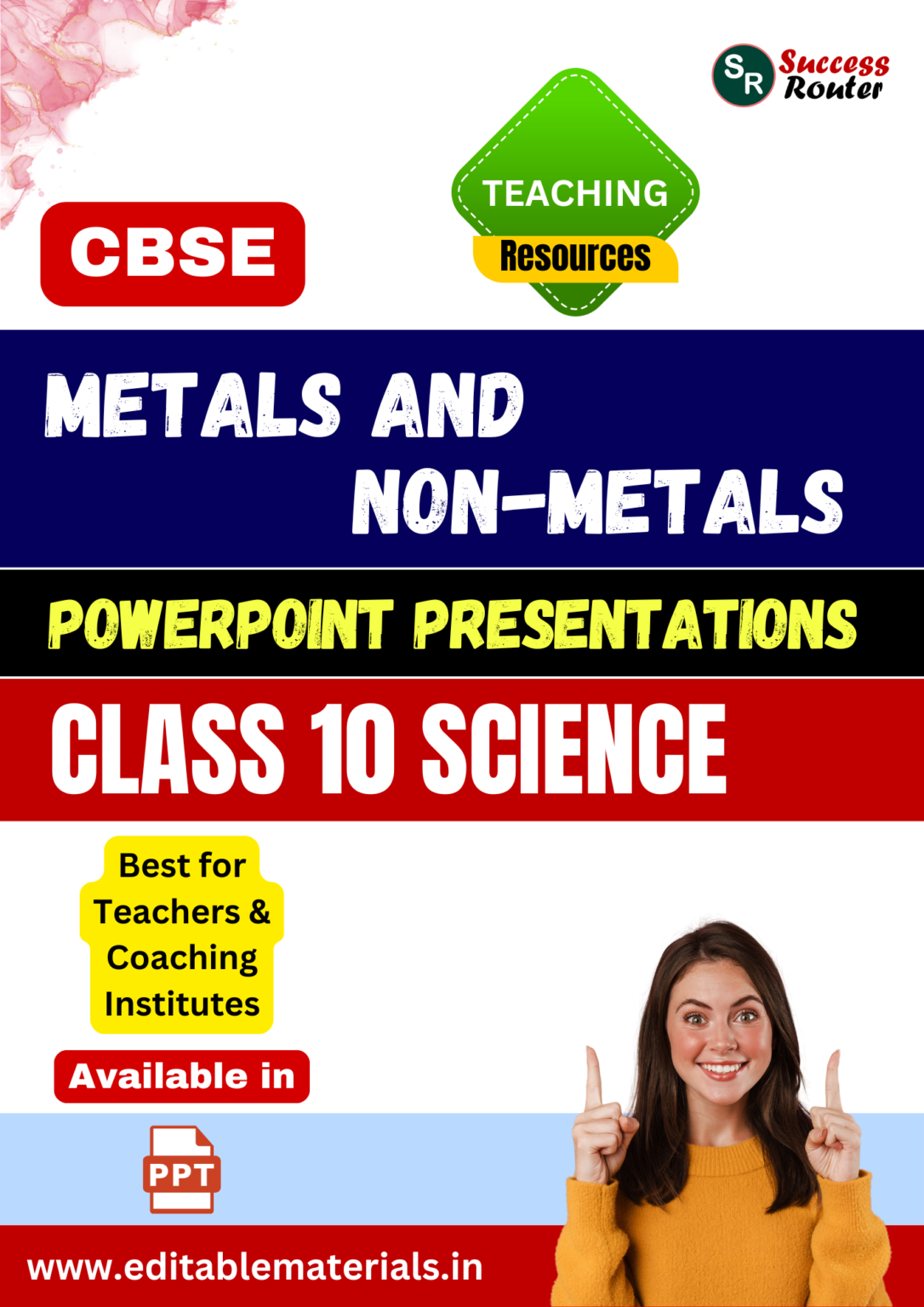 Metals and Non-metals PPT for CBSE Class 10 Science for Teaching ...